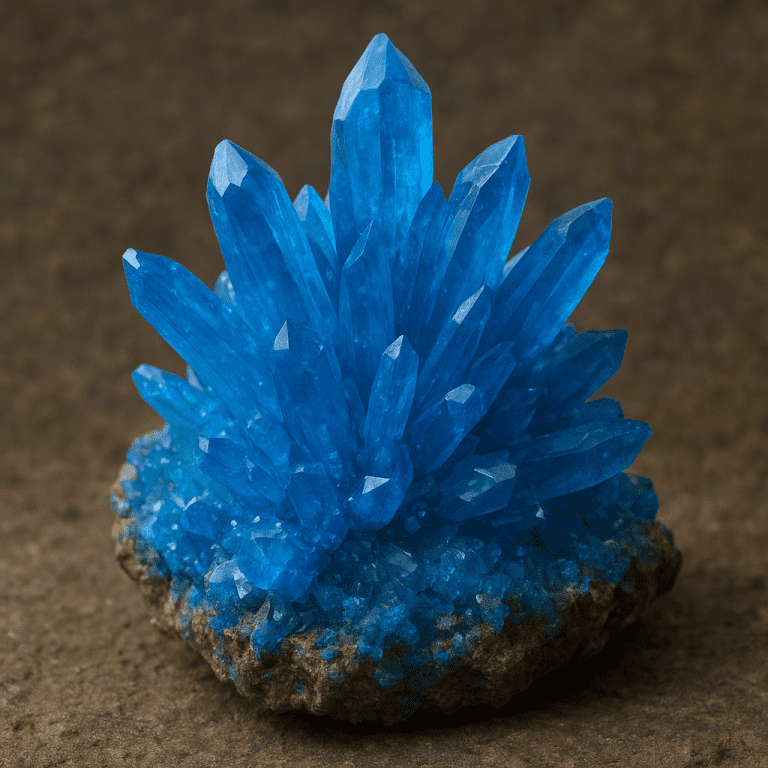 Chalcanthite - Korhogo Minerals